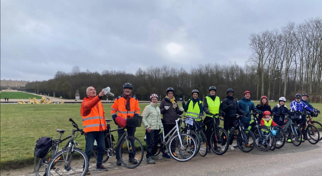 VéloSQY en balade au chateau de Versailles - Mieux se Déplacer à Bicyclette
